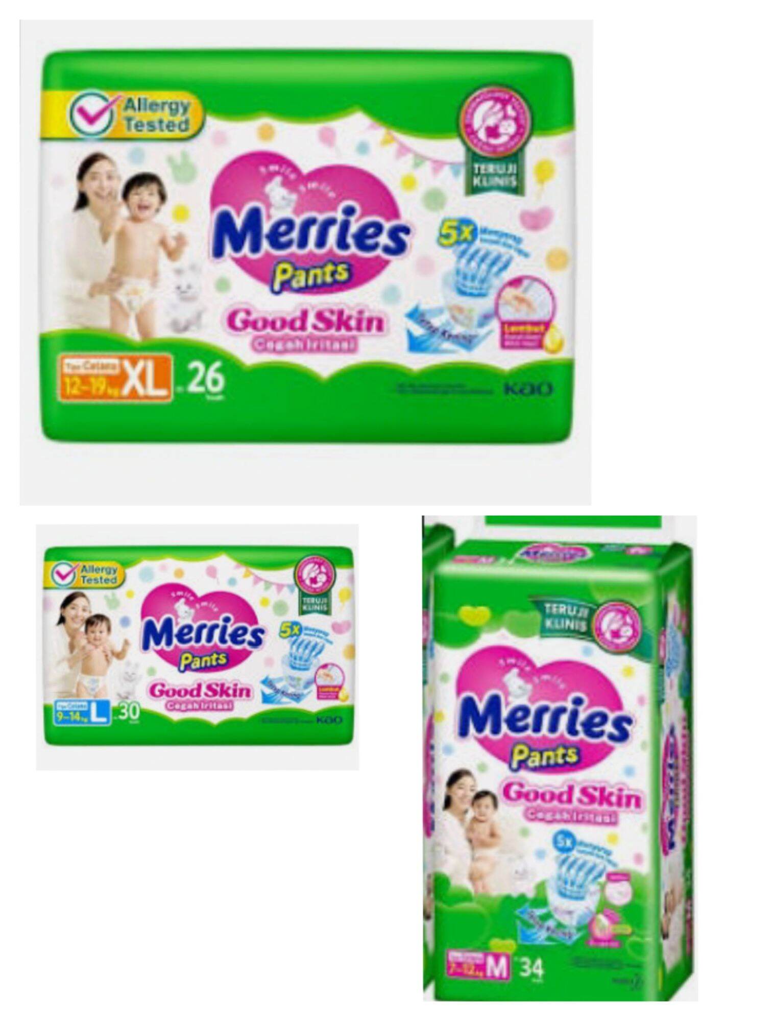 Merries Good Skin L30 | Lazada Indonesia