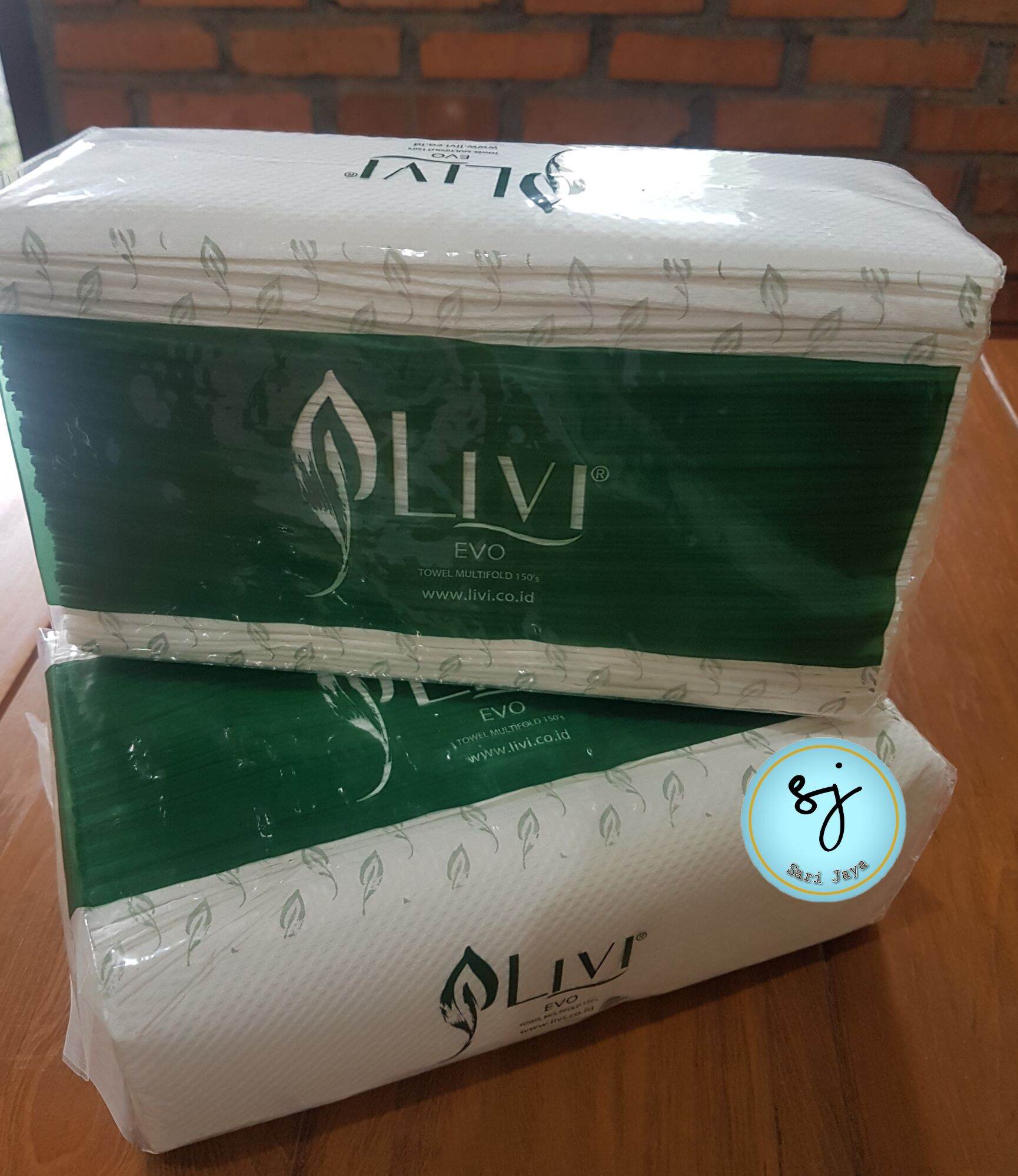 Livi Tissue Evo Premium Multifold / Tisu Wastafel Premium | Lazada ...