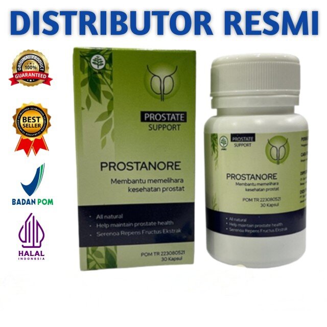 Produk Herbal PROST4NORE Original Obat Prostat Suplemen Kesehatan Tubuh ...
