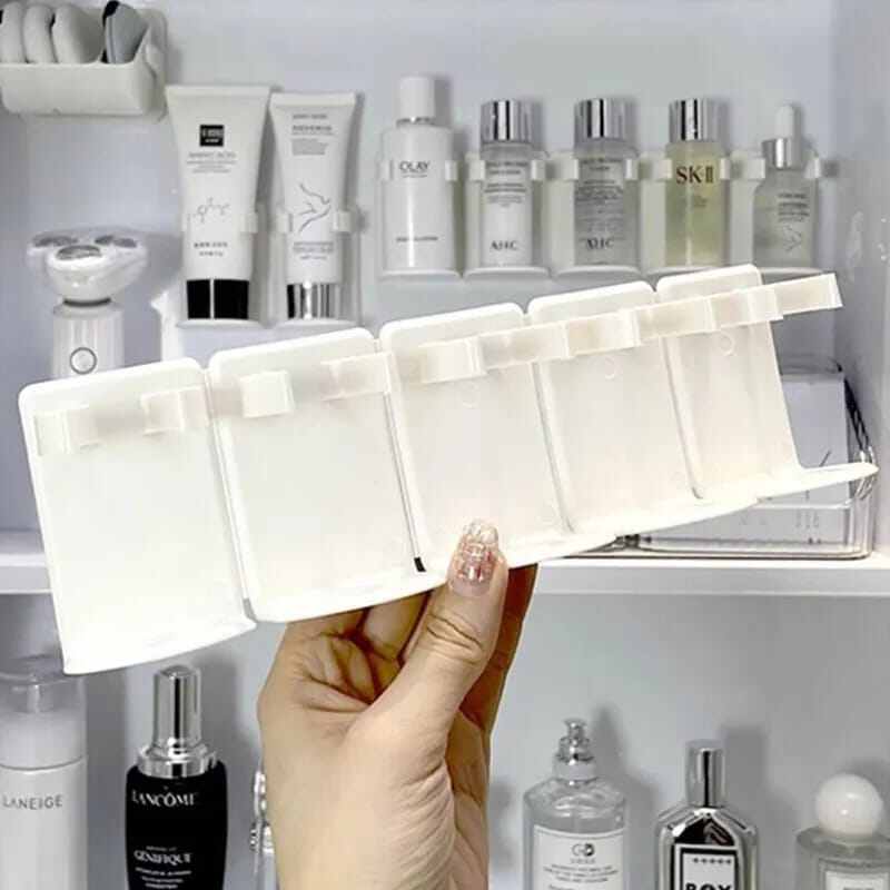 Rak Tempat Botol Lemari Serbaguna Tempel Dinding Sudut Kamar Mandi ...