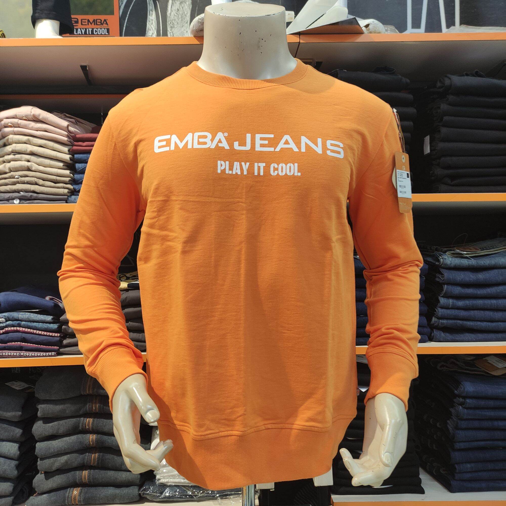 SWITER EMBA JEANS ORIGINAL | Lazada Indonesia