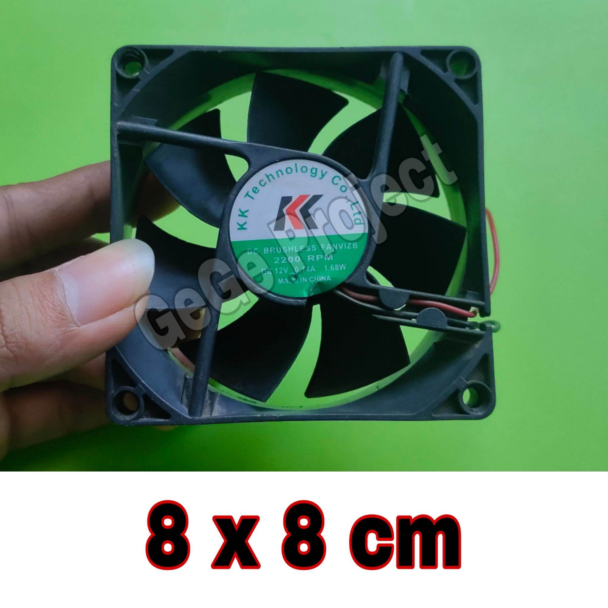 Kipas Fan Dc 12v ukuran 8 cm bekas Cabutan cpu | Lazada Indonesia