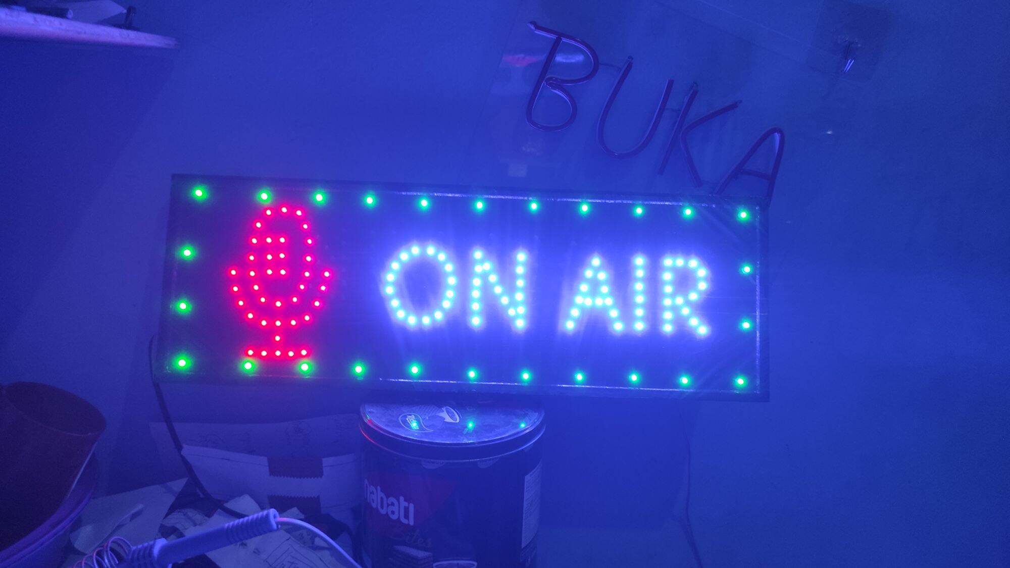 tulisan lampu led ON AIR new version | Lazada Indonesia