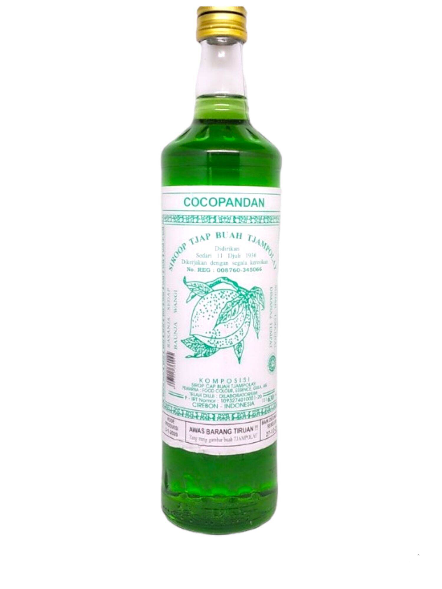 Syrup cap buah tjampolay rasa Coco pandan 630 ml | Lazada Indonesia