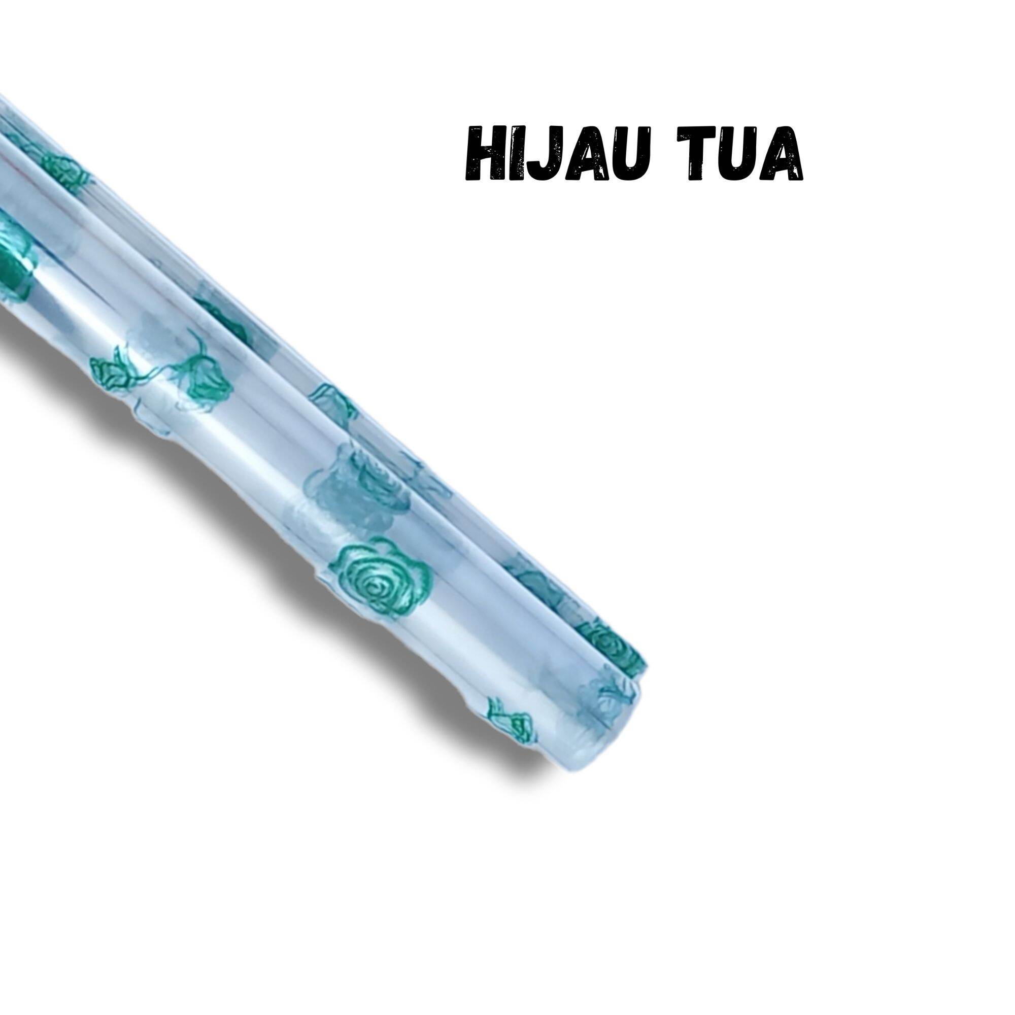 Kertas kado plastik bening pembungkus parcel kado motif warna warni per ...