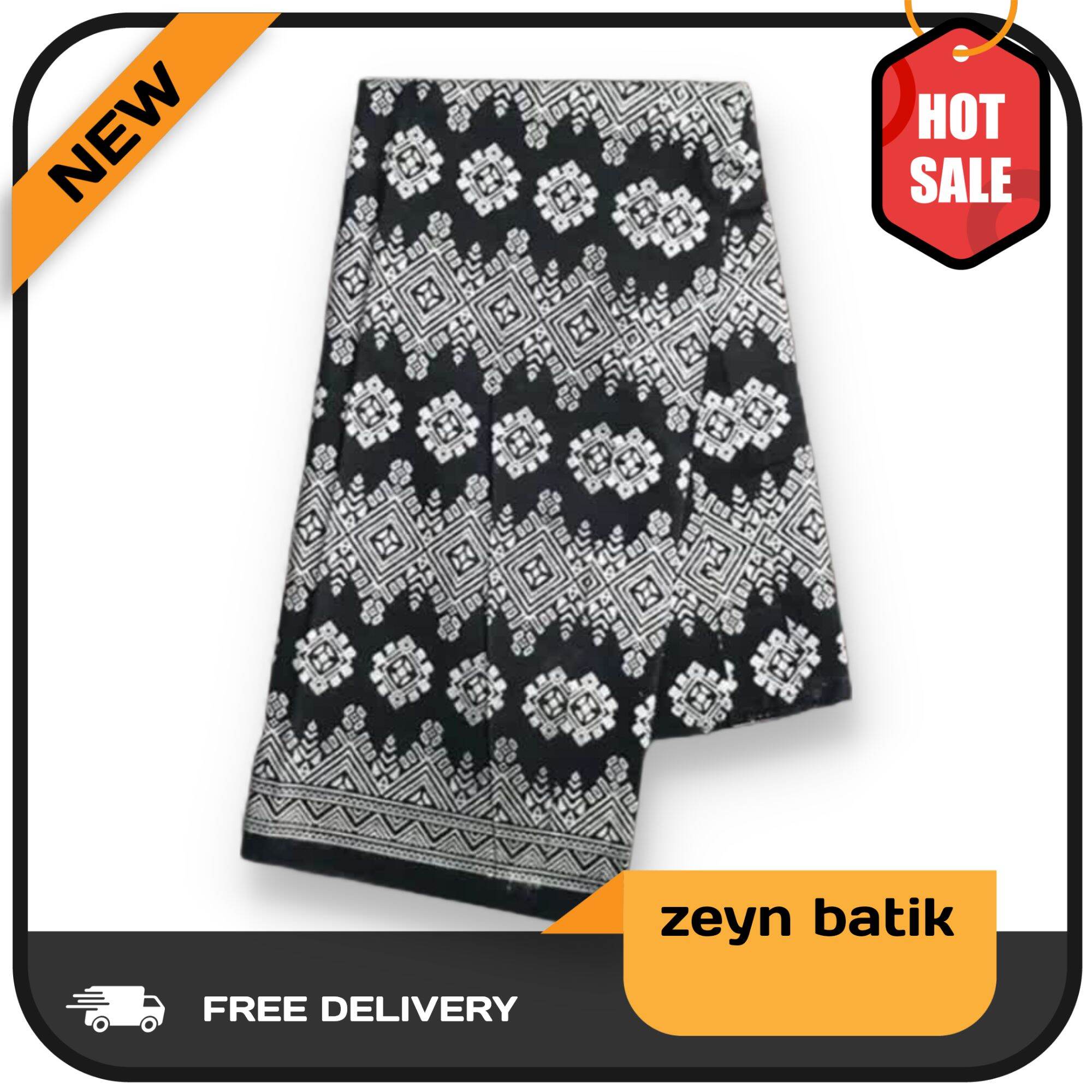 KAIN BATIK PRADA MOTIF - KAIN BATIK METERAN - KAIN BATIK TEBAL - KAIN ...