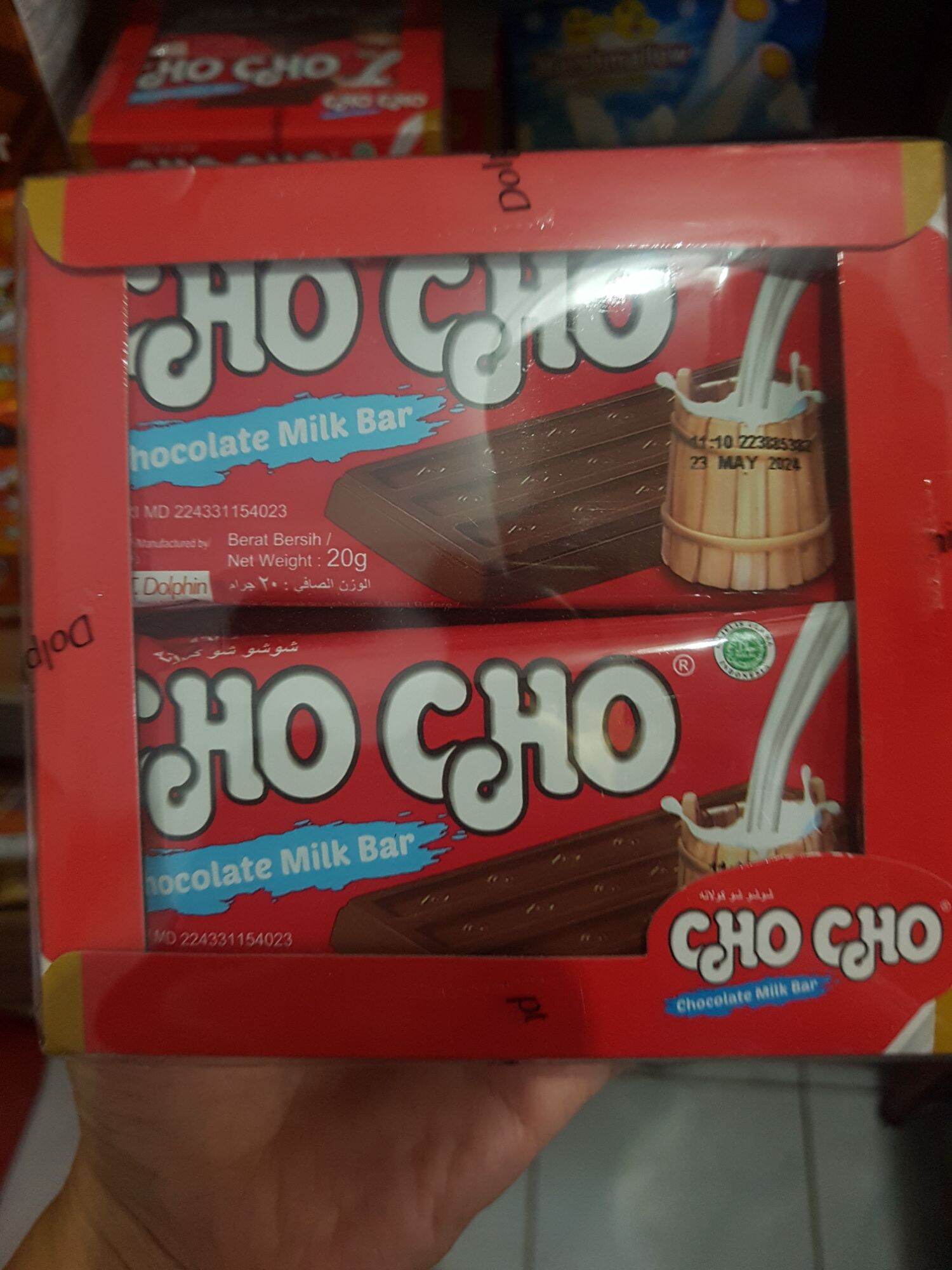 Cho Cho Chocolate Bar 1 box isi 12pcs | Lazada Indonesia