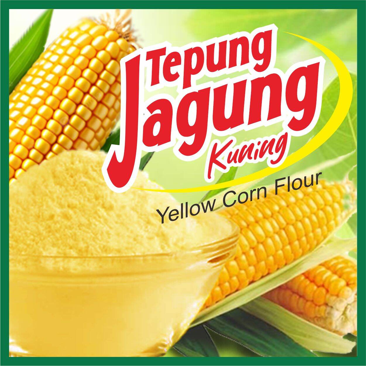 tepung jagung/tepung jagung kuning/yellow corn flour/tepung kue/jagung ...
