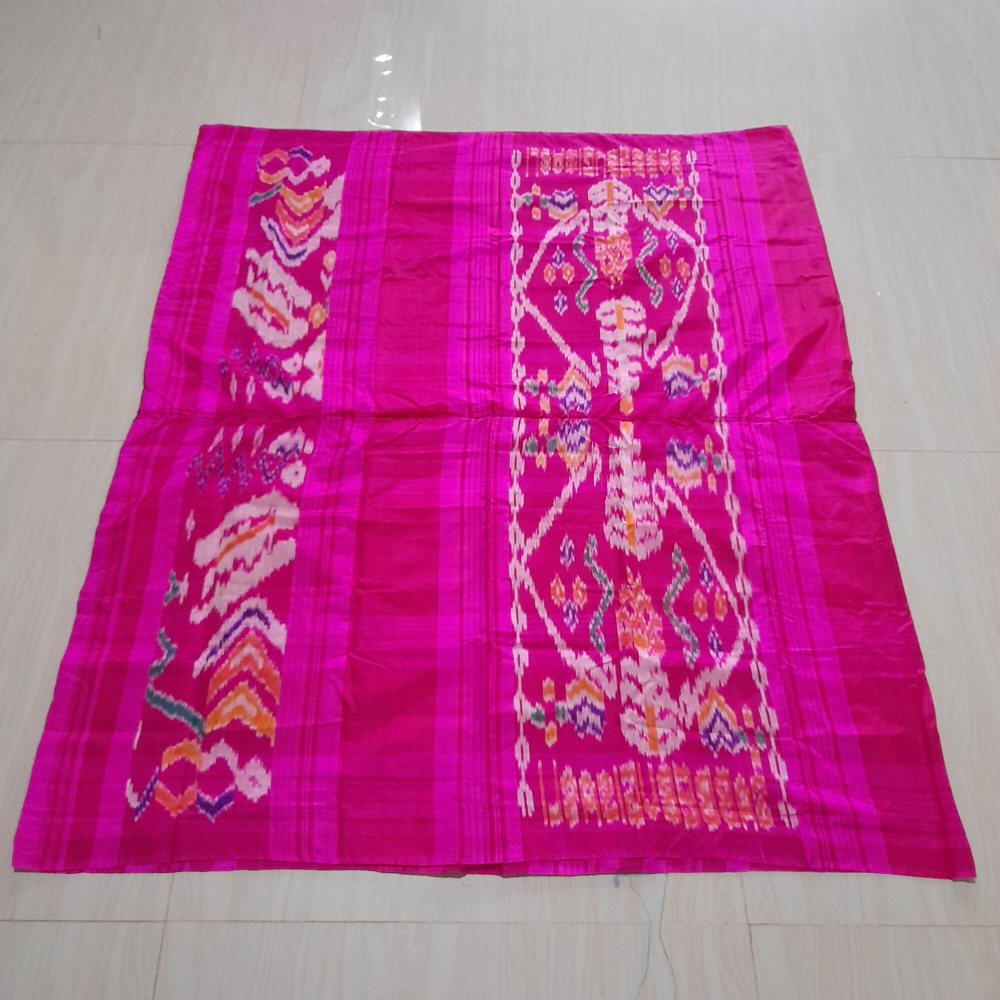 SARUNG TENUN SABBE BUGIS SUTRA ASLI NO 1 SARUNG TENUN KEKINIAN | Lazada ...