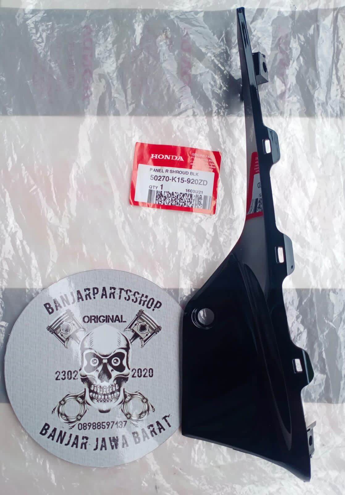 PANEL SHROUD CB150R LED V2 50270K15920ZD 50275K15920ZD SAMBUNGAN SAYAP ...