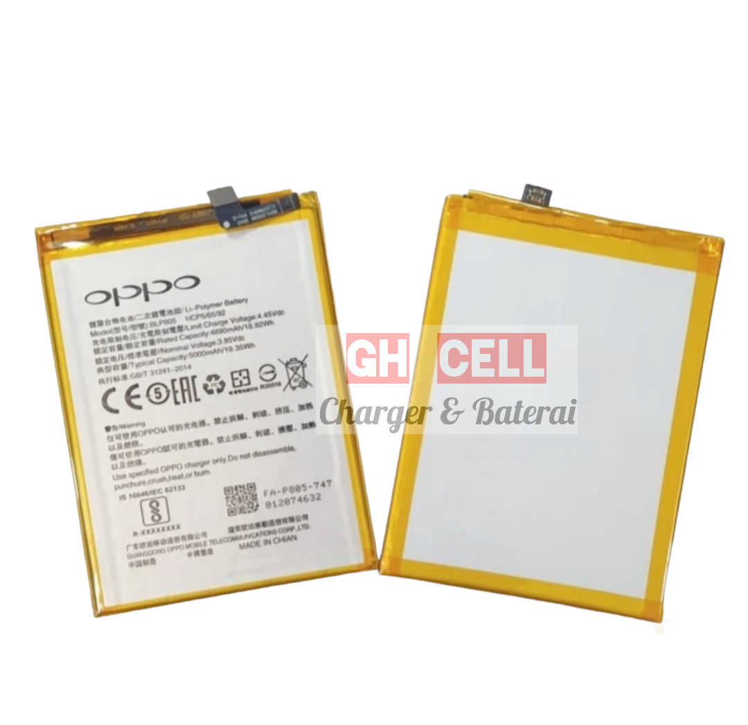 Baterai Batre Oppo A55 A54 A53 A16 A33 A74 5G BLP805 original | Lazada ...