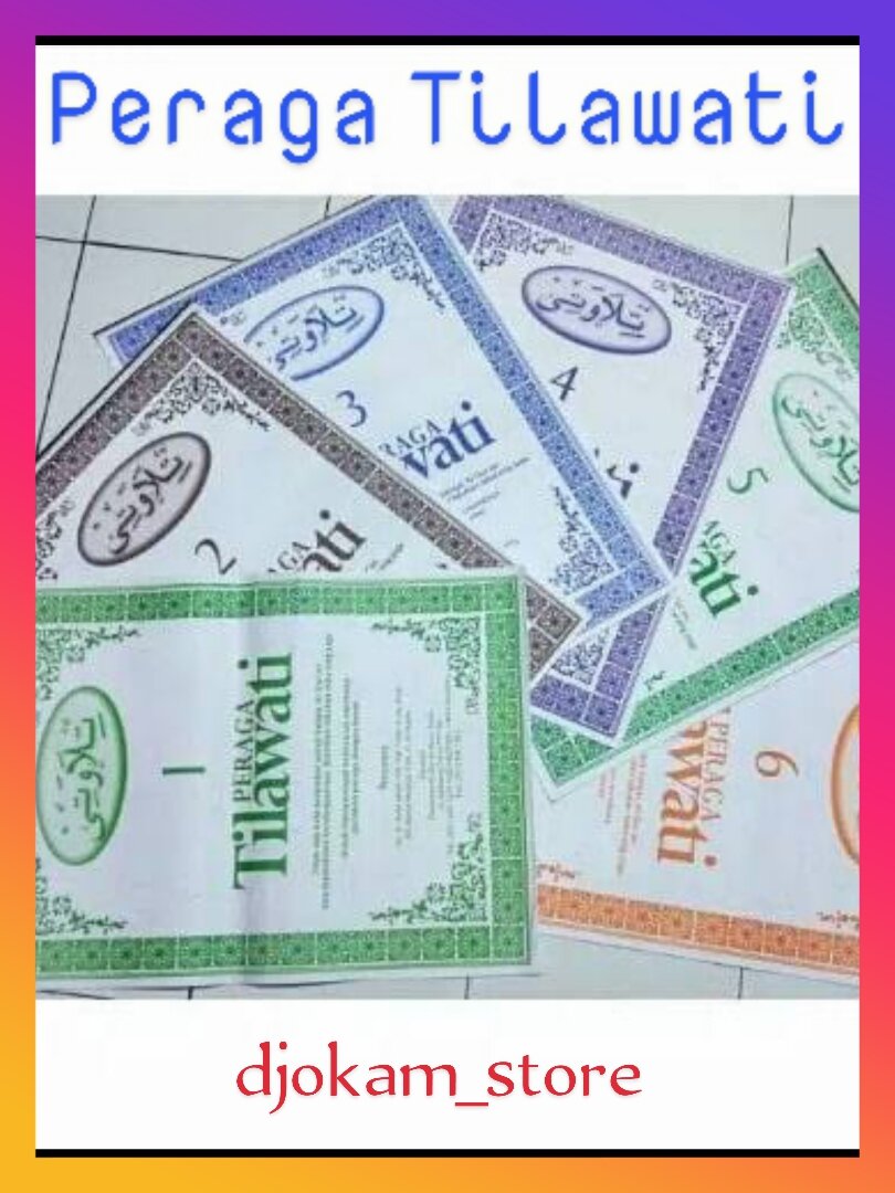 PERAGA TILAWATI JILID 1 SAMPAI 6 | Lazada Indonesia