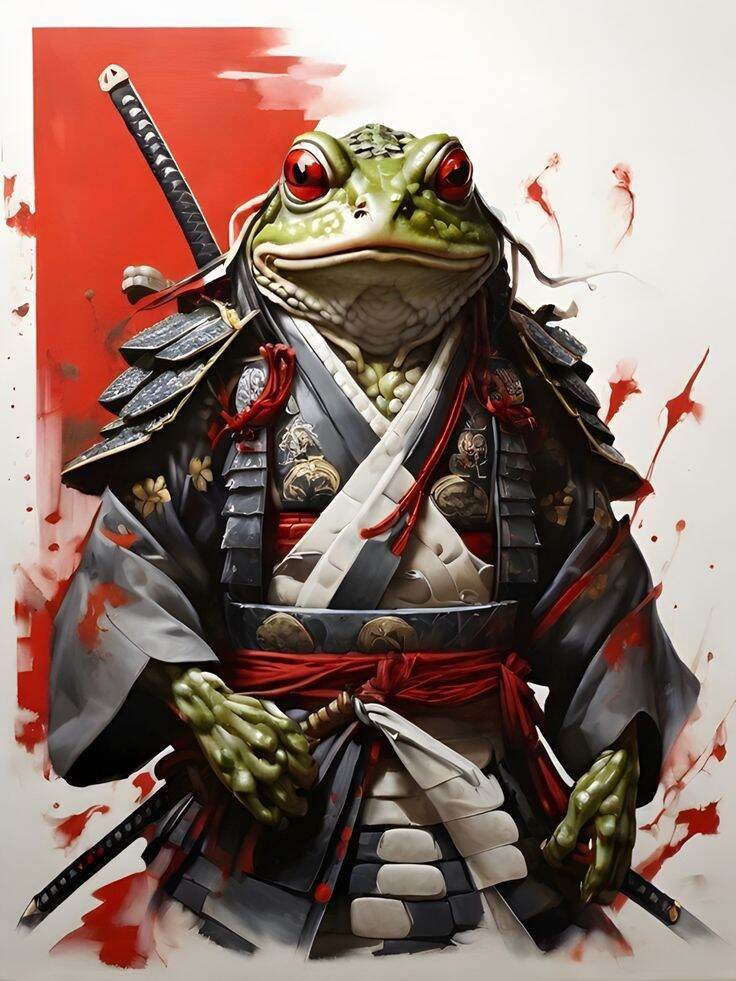 sticker variasi dasboard kaca motor mobil ninja katak plus laminasi ...