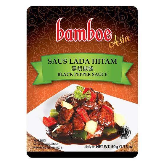 bumbu basah instan cap bamboe asia lada hitam 50gr | Lazada Indonesia