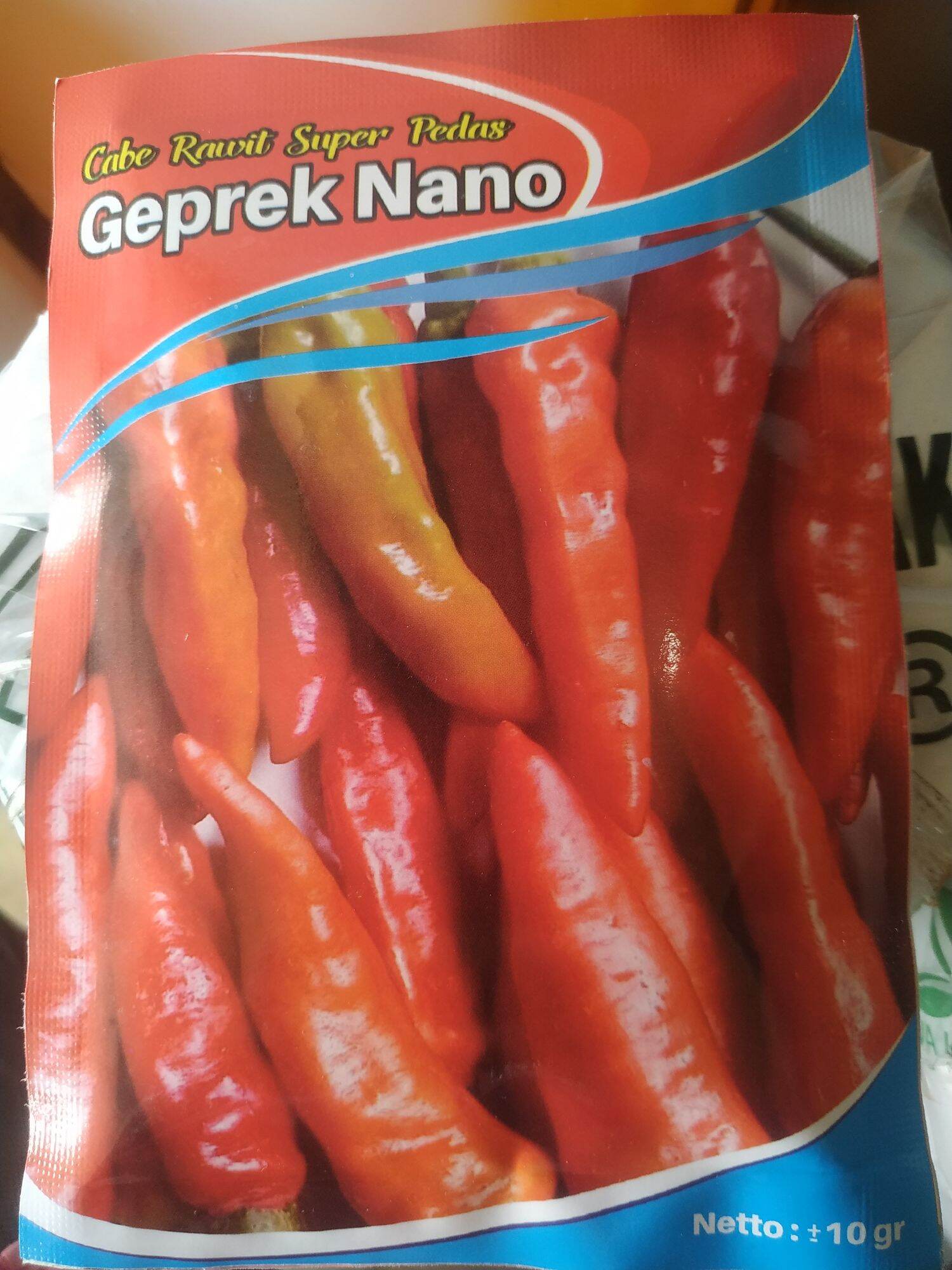Benih Cabe Rawit Super Pedas Geprek Nano 10g | Lazada Indonesia