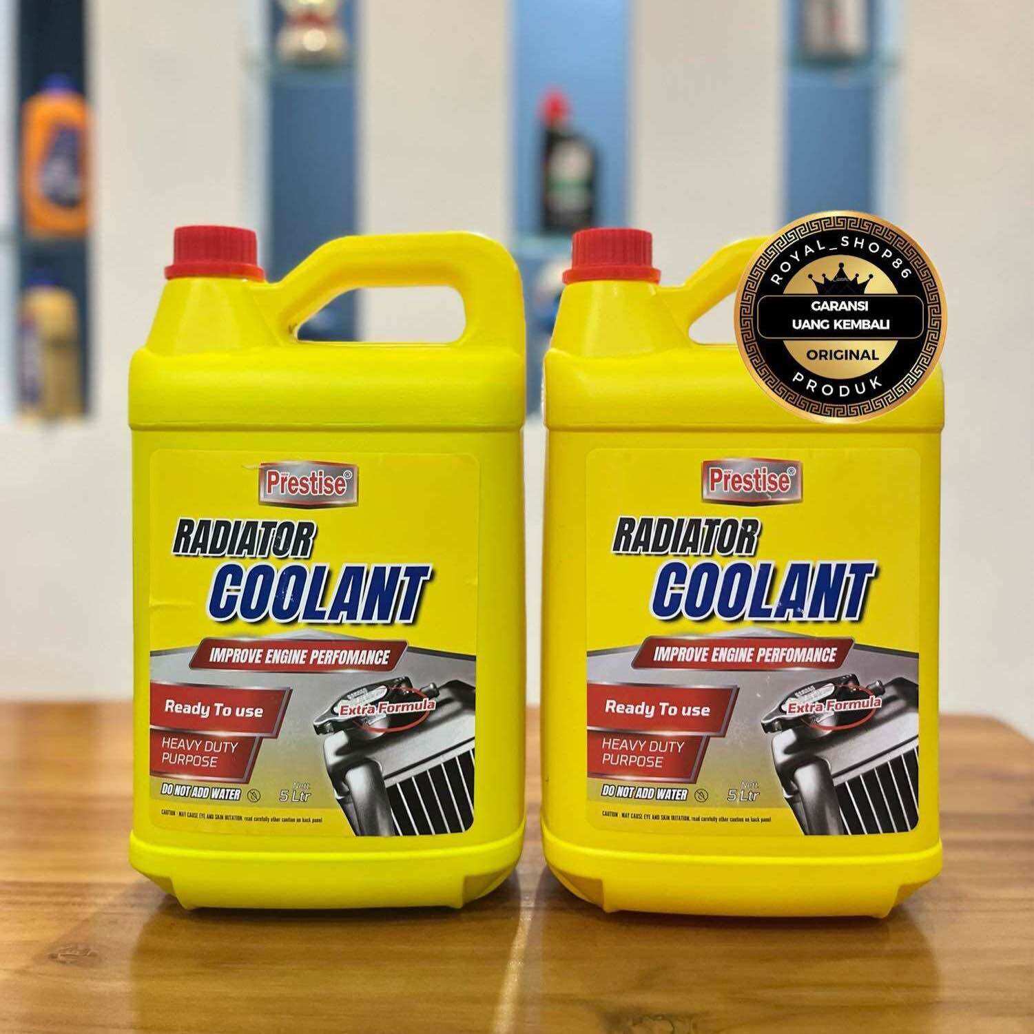 PRESTISE AIR RADIATOR COOLANT 5 LT ORIGINAL AIR RADIATOR MOBIL ORIGINAL ...