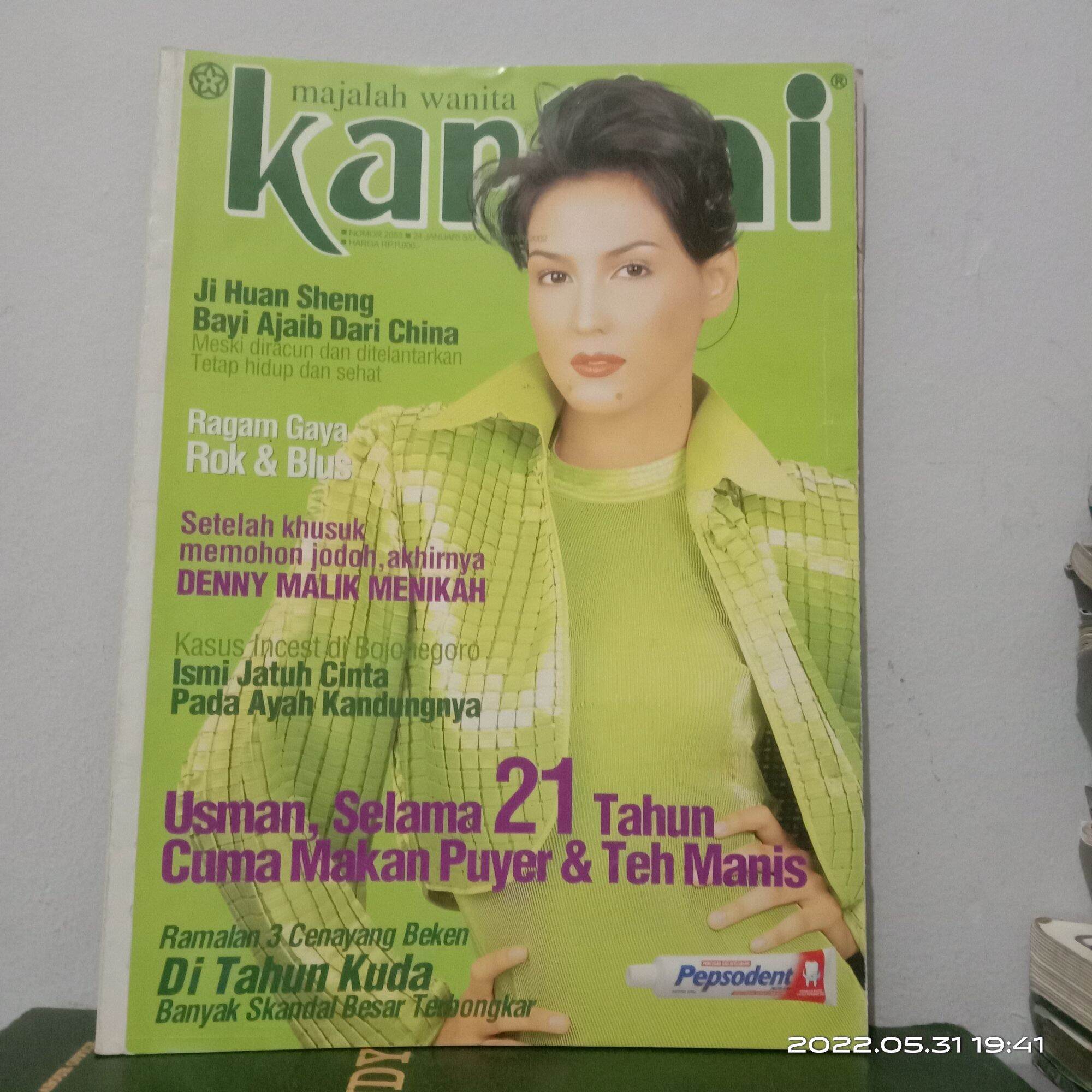 MAJALAH KARTINI COVER DINA OLIVIA | Lazada Indonesia