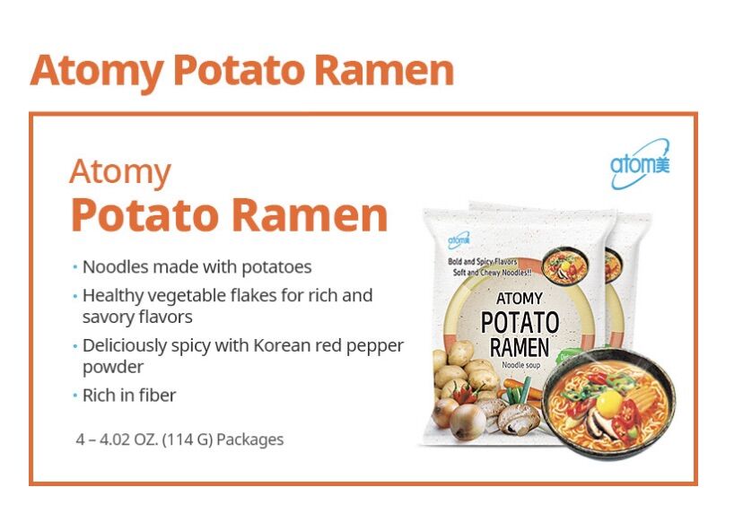 Atomy potato mie ramen 1 bks | Lazada Indonesia