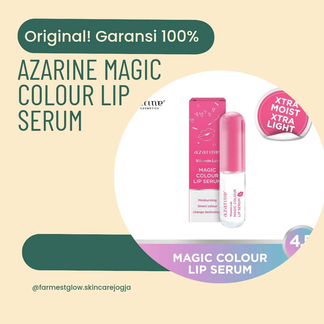 Azarine Magic Colour Lip Serum 4.5 ml | Lazada Indonesia