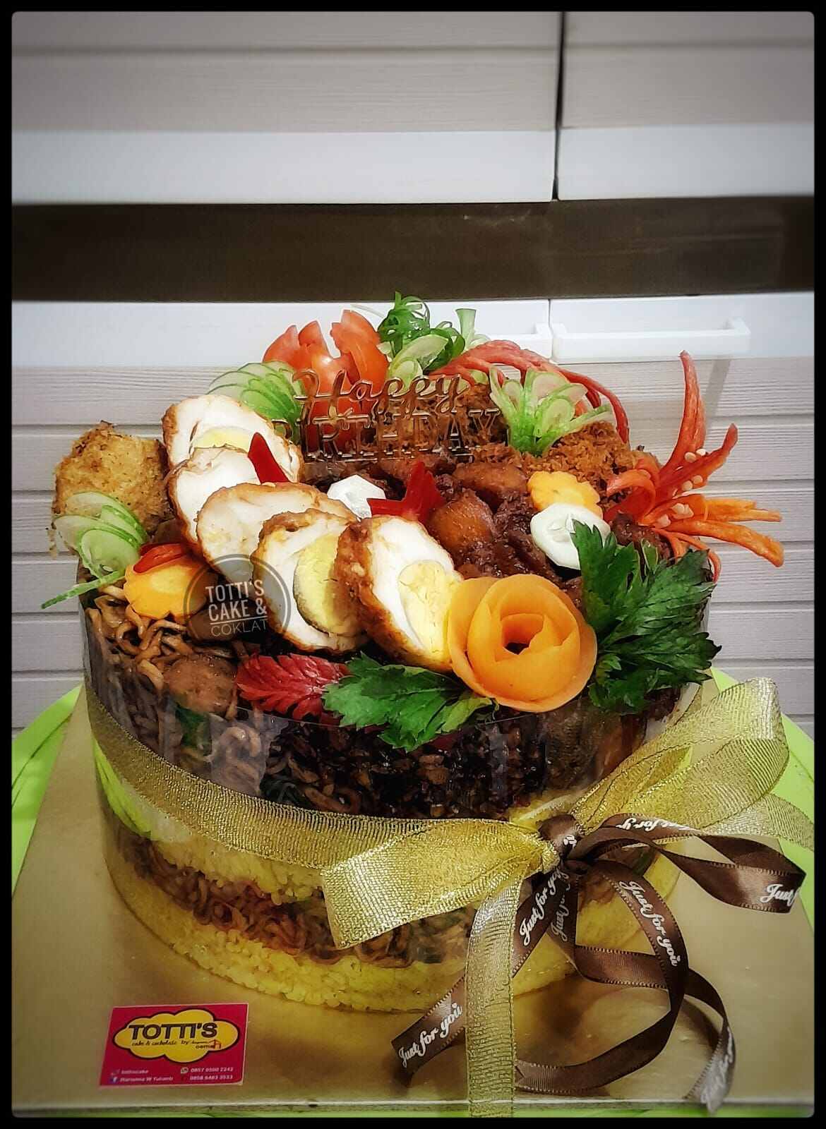 TUMPENG TART | TUMPENG MIE |TUMPENG NASI KUNING | KUE ULANG TAHUN ...