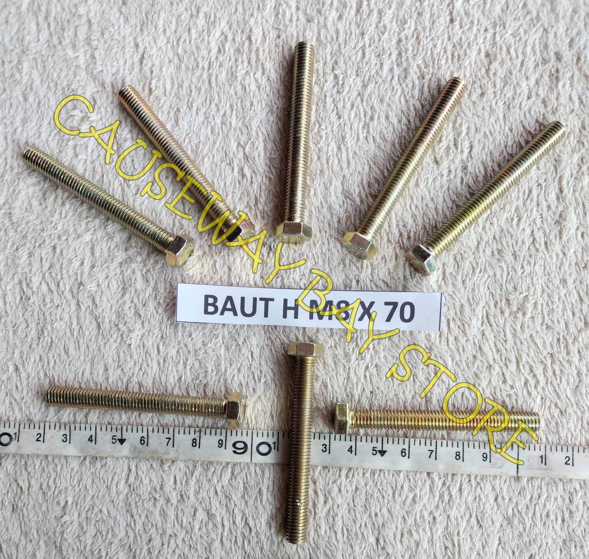 BAUT H M8x70 | Lazada Indonesia