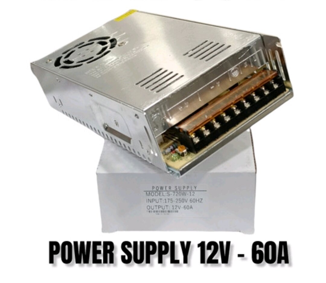 switching power supply psu 12v 60a high Quality 12v 60a fan | Lazada ...