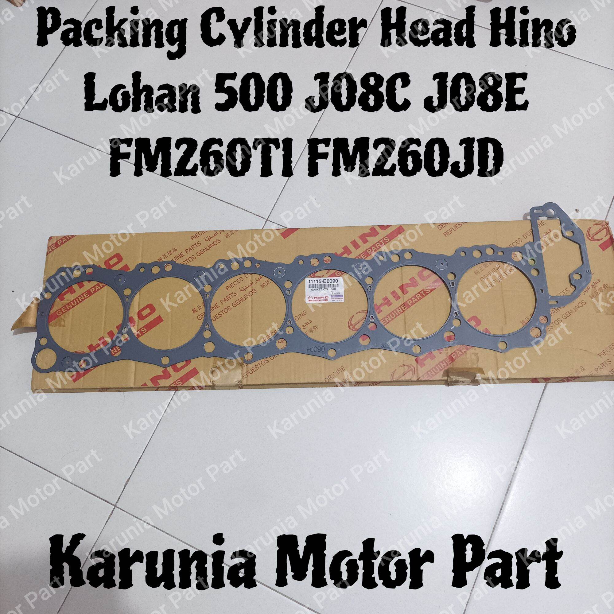 Packing Head Gasket Cylinder Head Hino Lohan 500 J08C FM260JD FM260TI ...