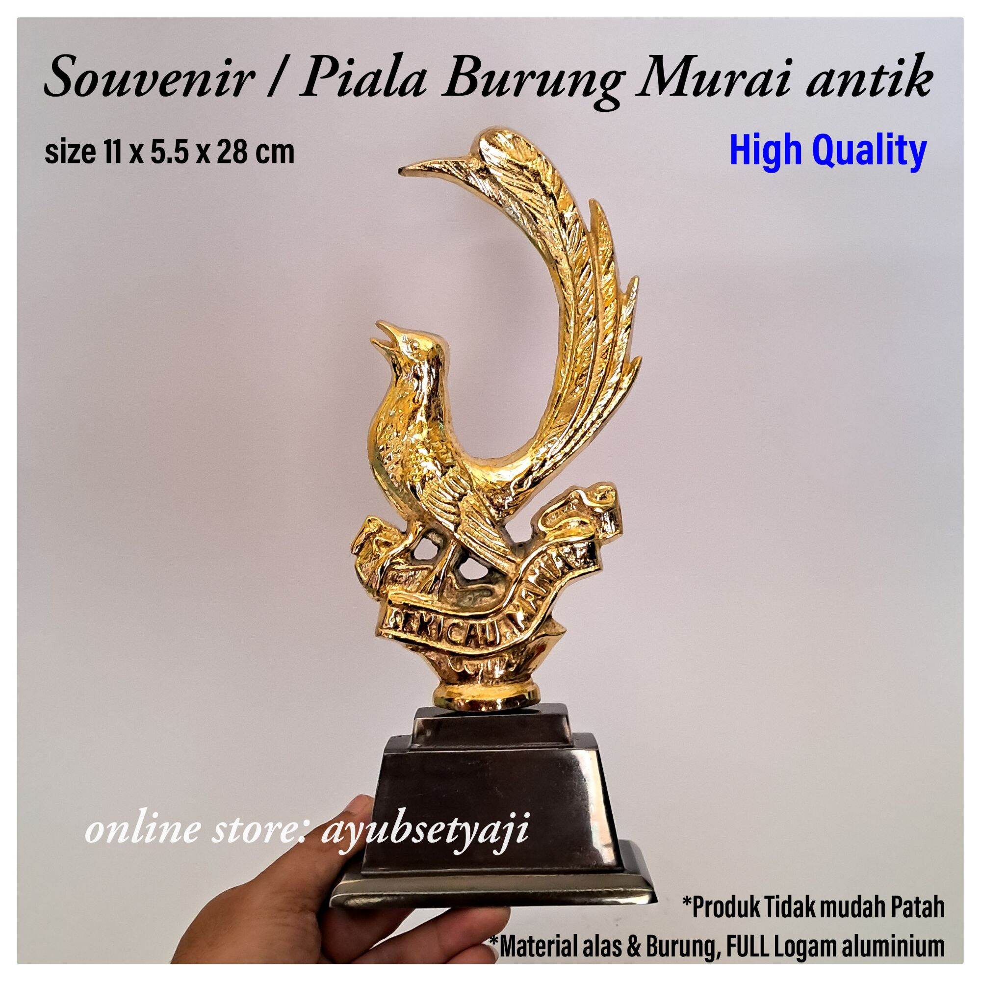 Piala Burung Murai / Souvenir Piala Lomba Burung Kicau mania Bahan ...