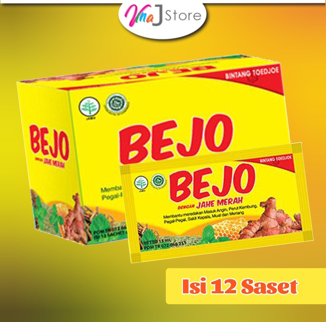 BEJO JAHE MERAH 1Box (12 SACHET) Herbal | Lazada Indonesia