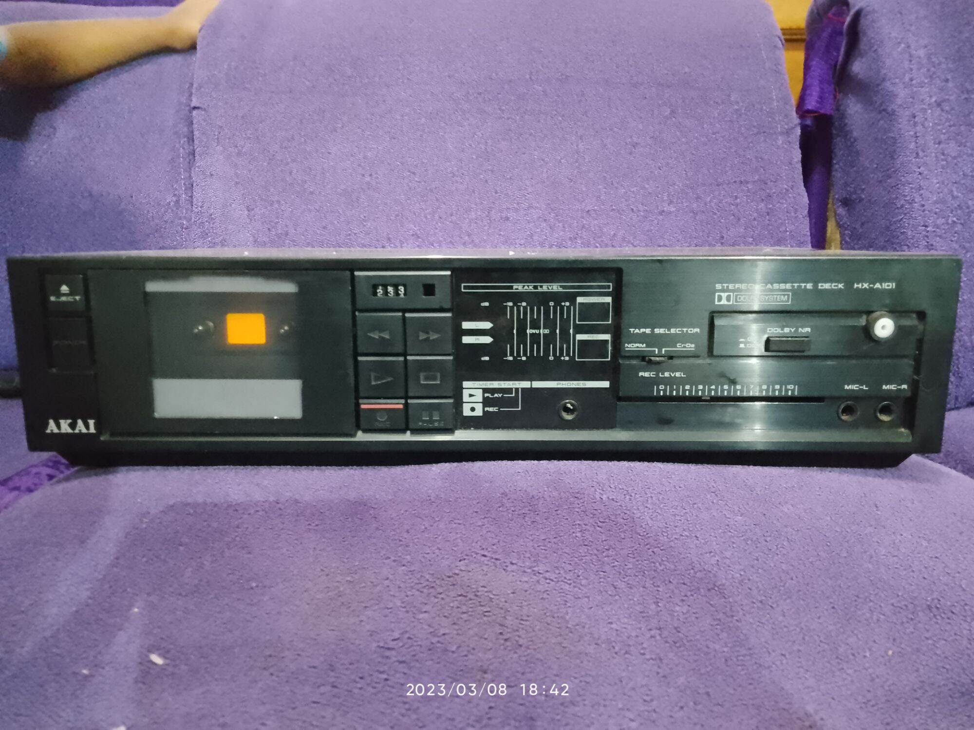 Stereo Cassette Deck AKAI HX-A101 | Lazada Indonesia