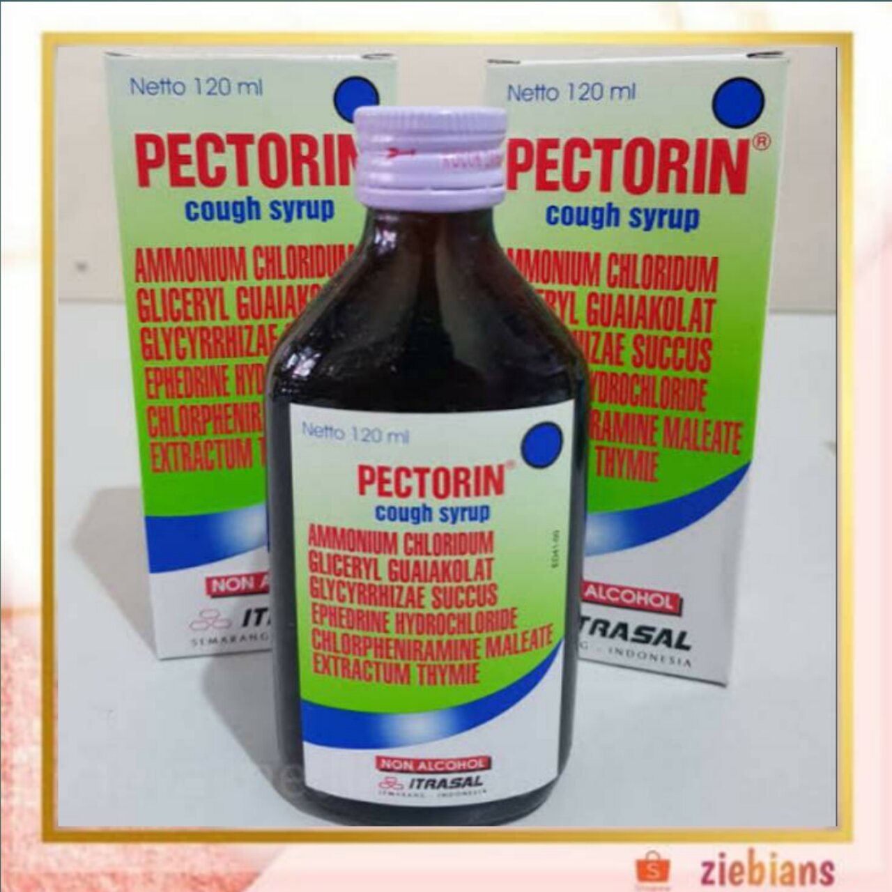 Pectorin Syrup 120ml ,Obat Batuk ,Pilek,flu dan Demam Pectorin Cough ...