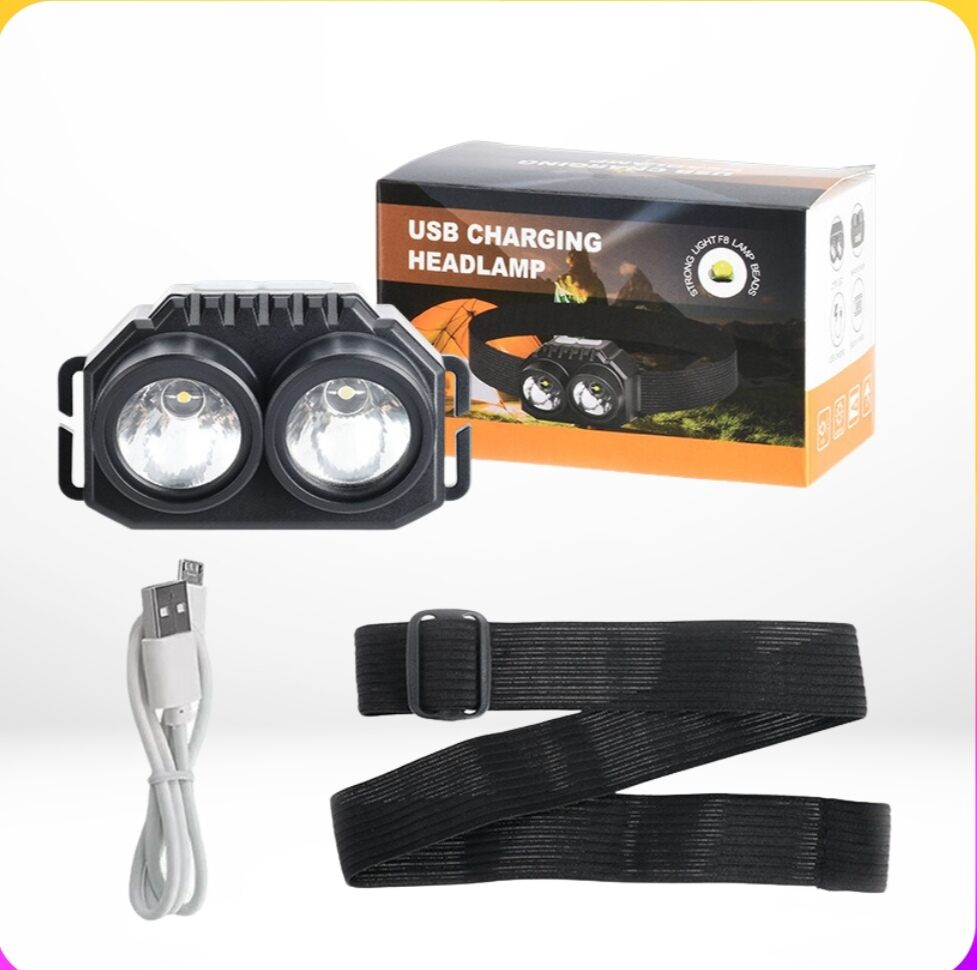 MA senter kepala super Terang Mini LED.untuk naik gunung [ HeadLamp USB ...