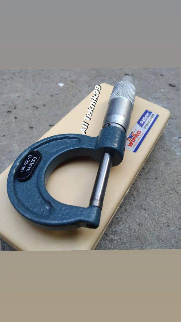 Alat Ukur Mitutoyo Micrometer 0-25mm 0.01mm - QST008 | Lazada Indonesia
