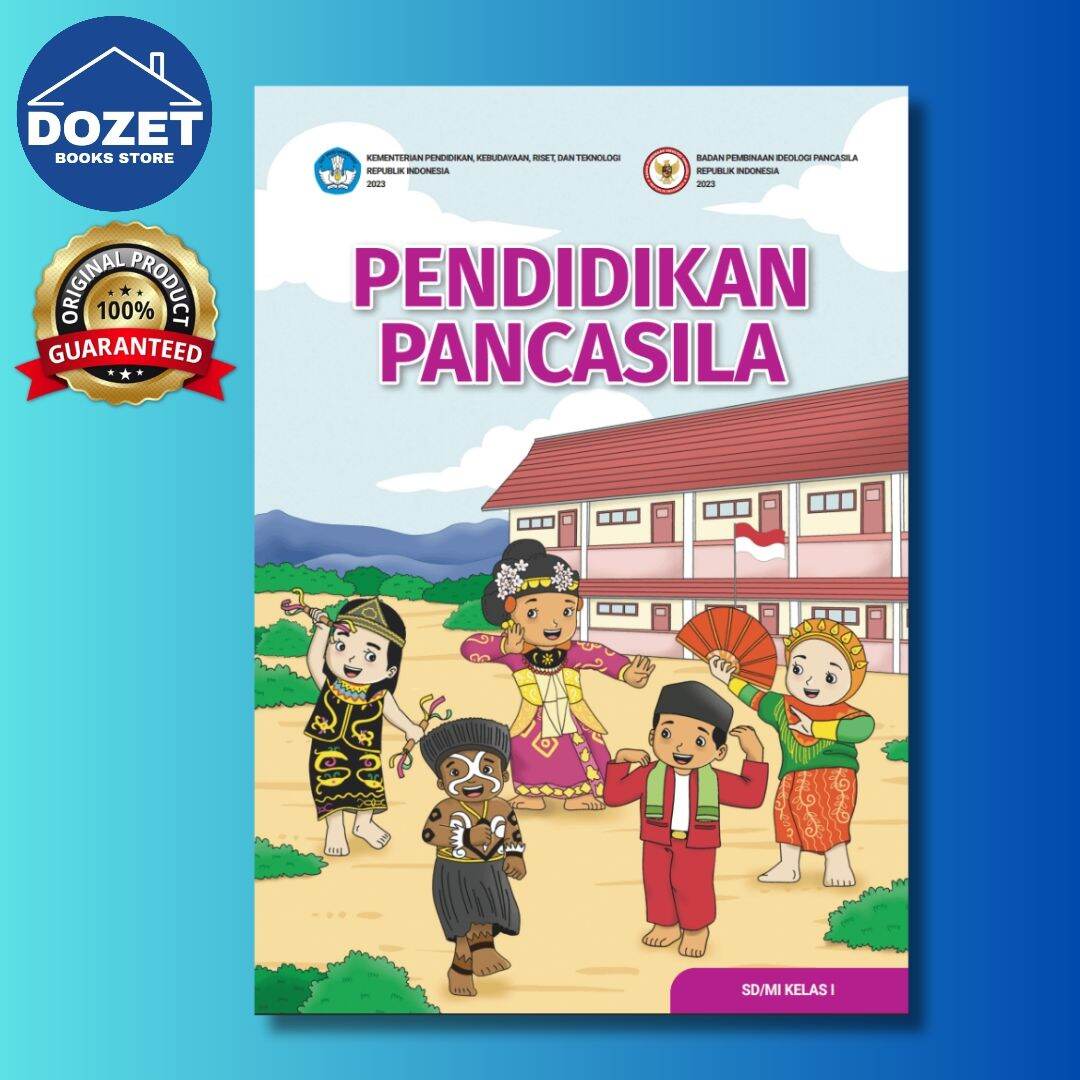 Buku Paket Pendidikan Pancasila Kelas 1 2 3 4 5 6 kurikulum merdeka ...