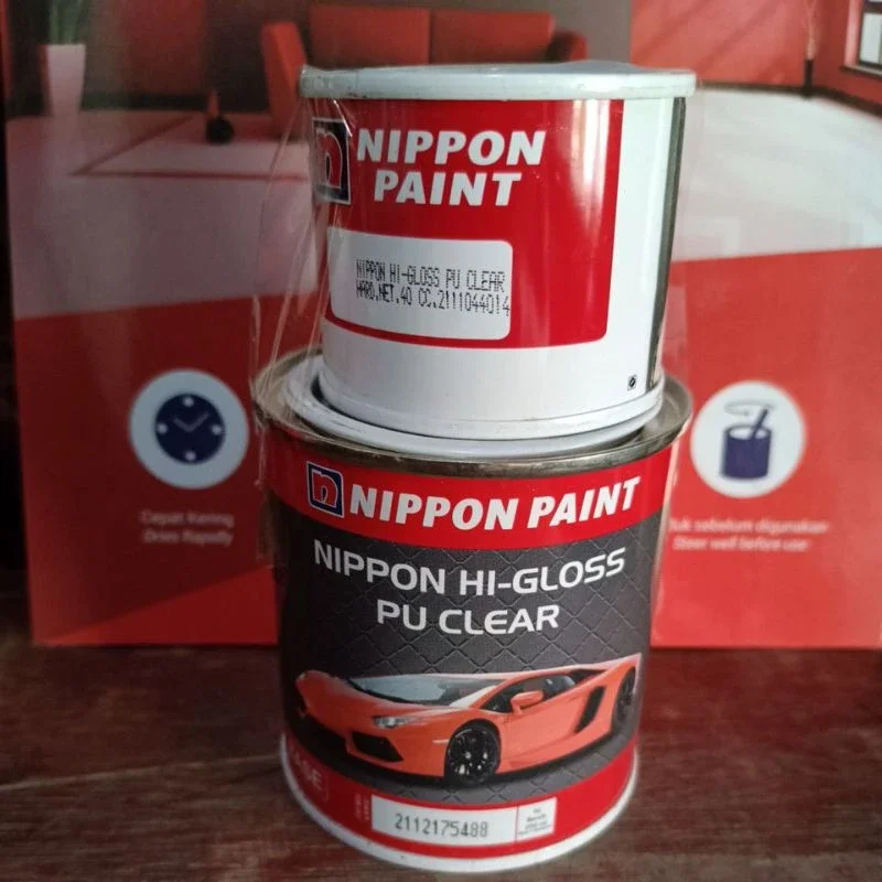 Nippon Hi-Gloss Pu Clear 200cc Clear Gloss Nippe Nippon Paint | Lazada ...