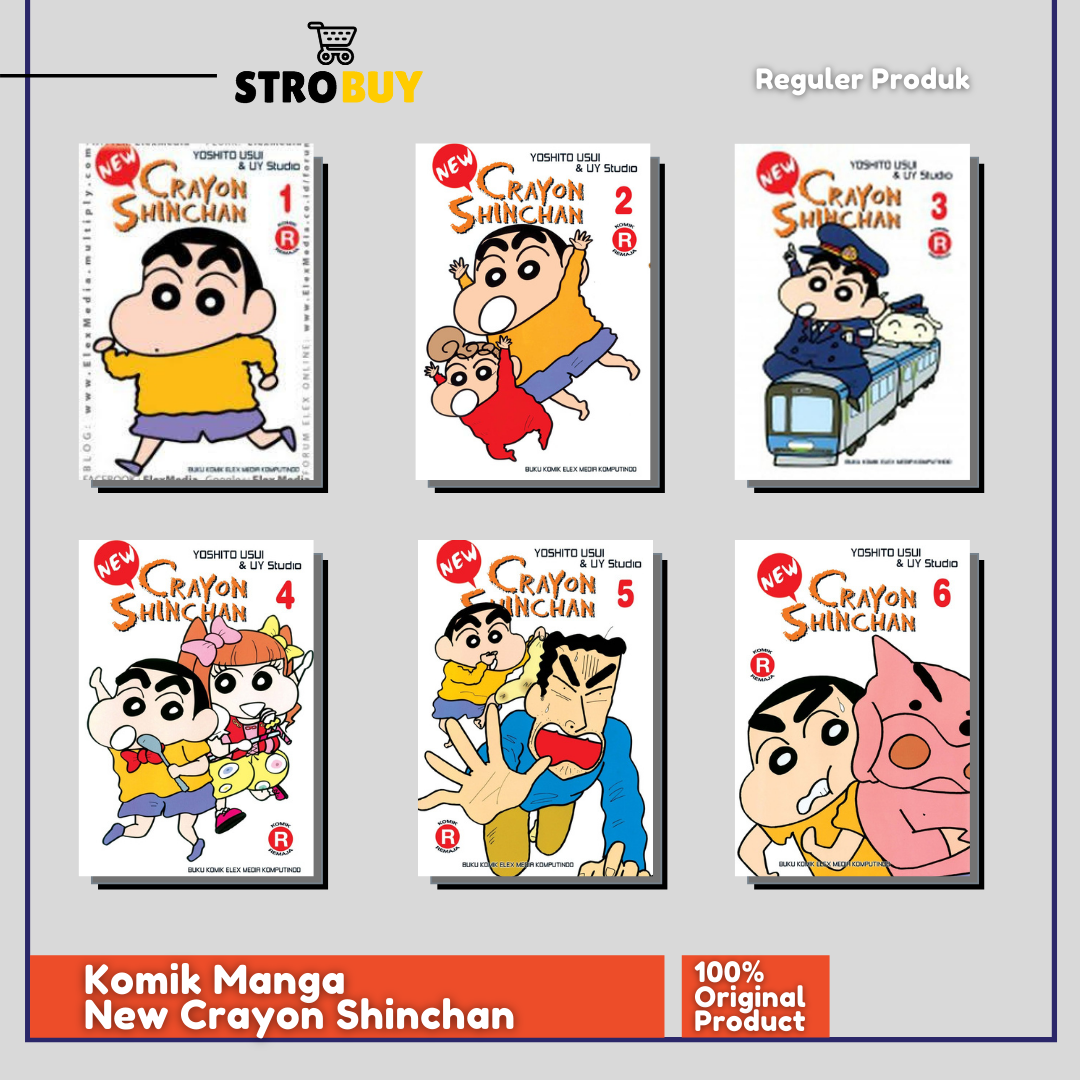 Komik Crayon Shinchan New Edition | Lazada Indonesia
