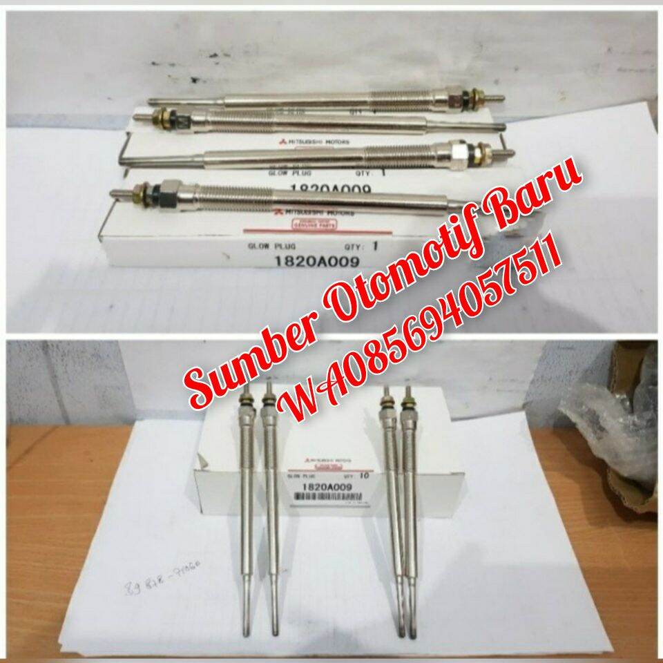 Busi Pemanas Glow Plug Triton 2.5 2500cc - Pajero Sport 1820A009 ...