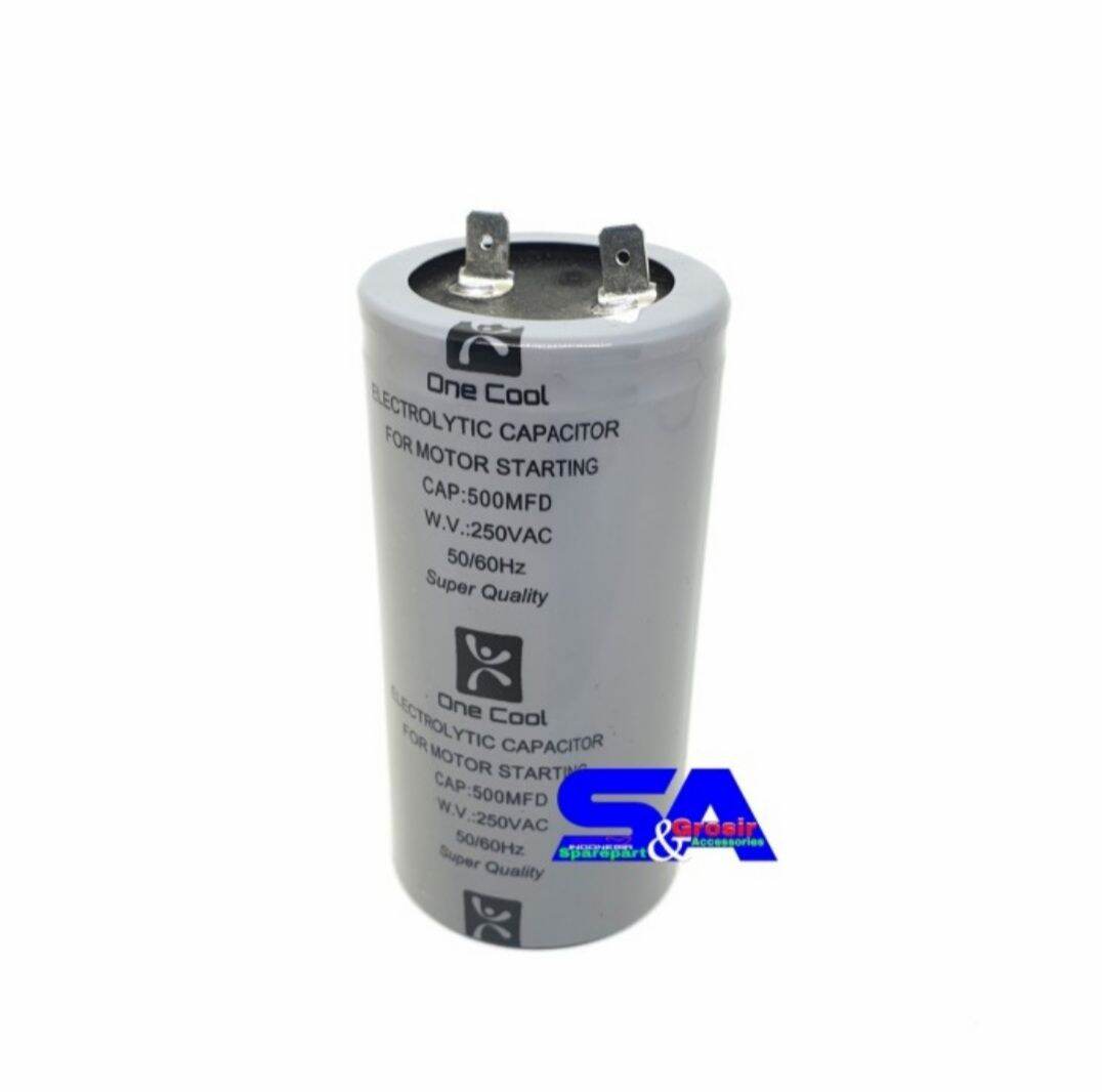 Kapasitor Starting 500 uf/Capacitor 500uf/Capasitor Starting 500MFD ...