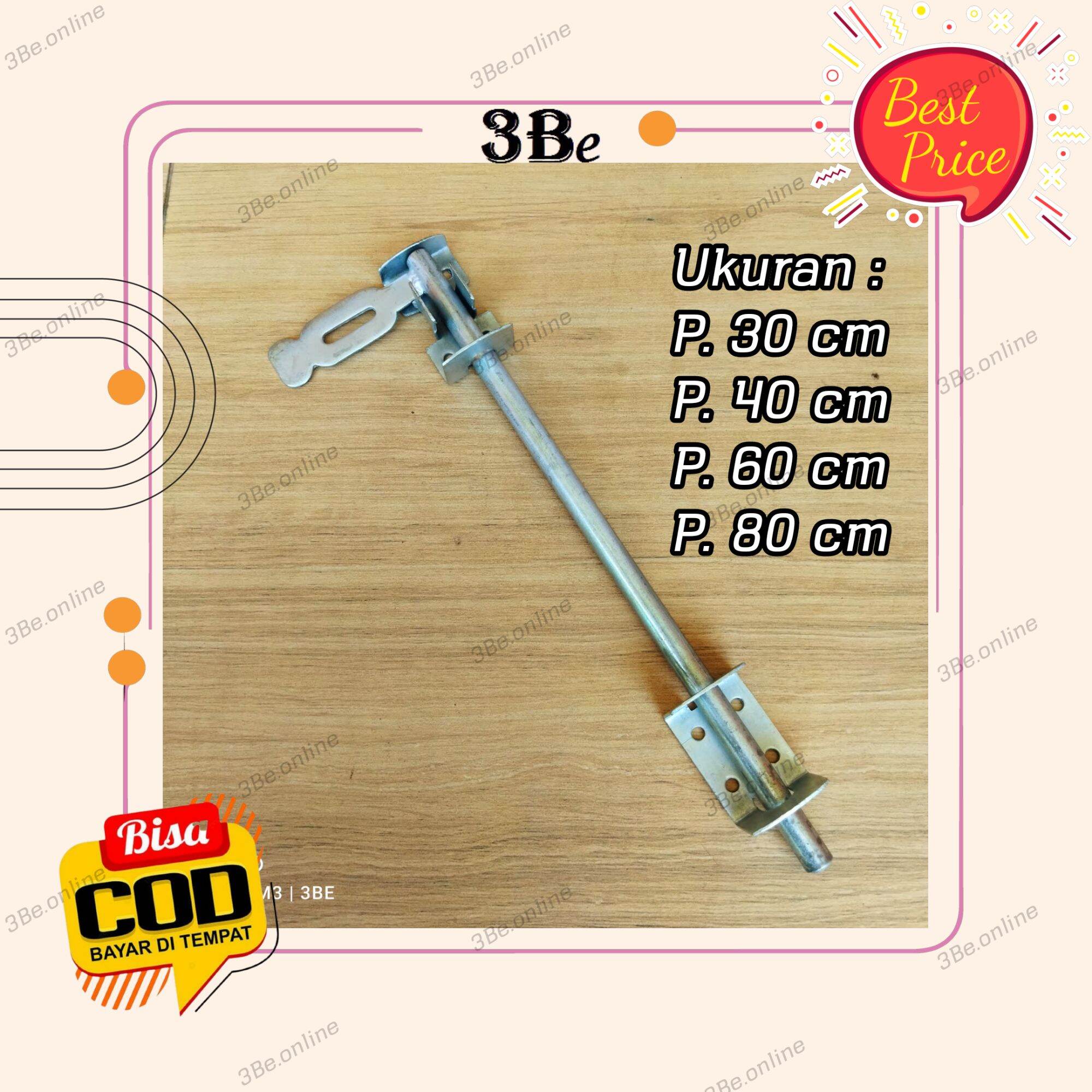 slot grendel kunci P.40 kuncian pintu pagar besi gebyog garasi rumah ...