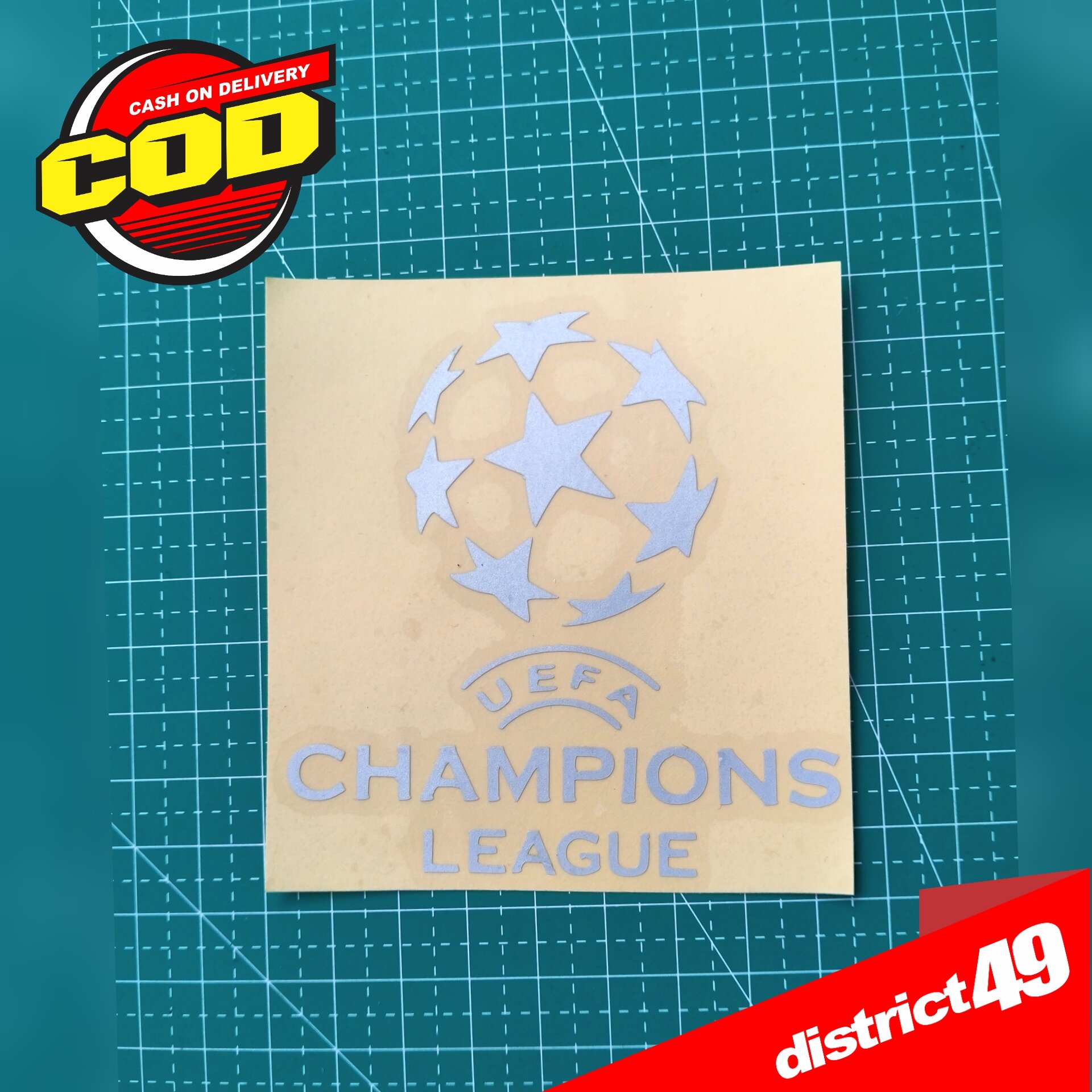 Cutting sticker CHAMPIONS LEAGUE - Stiker cutting Liga Champions ...