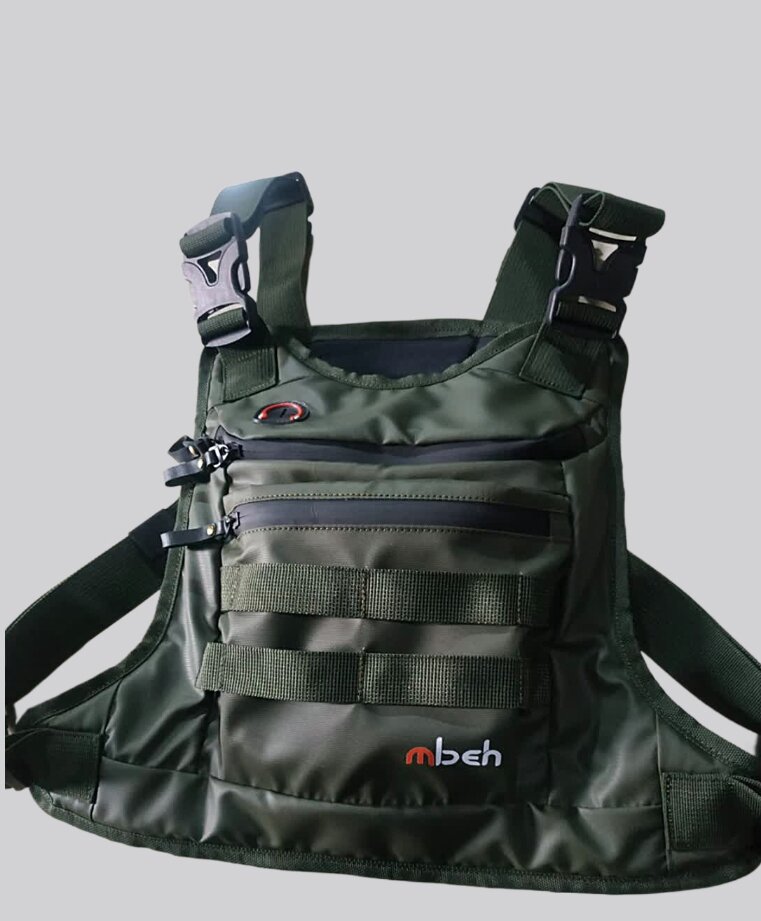 Tactical tas dada terbaru model rompi saku depan hijau army waterprof ...