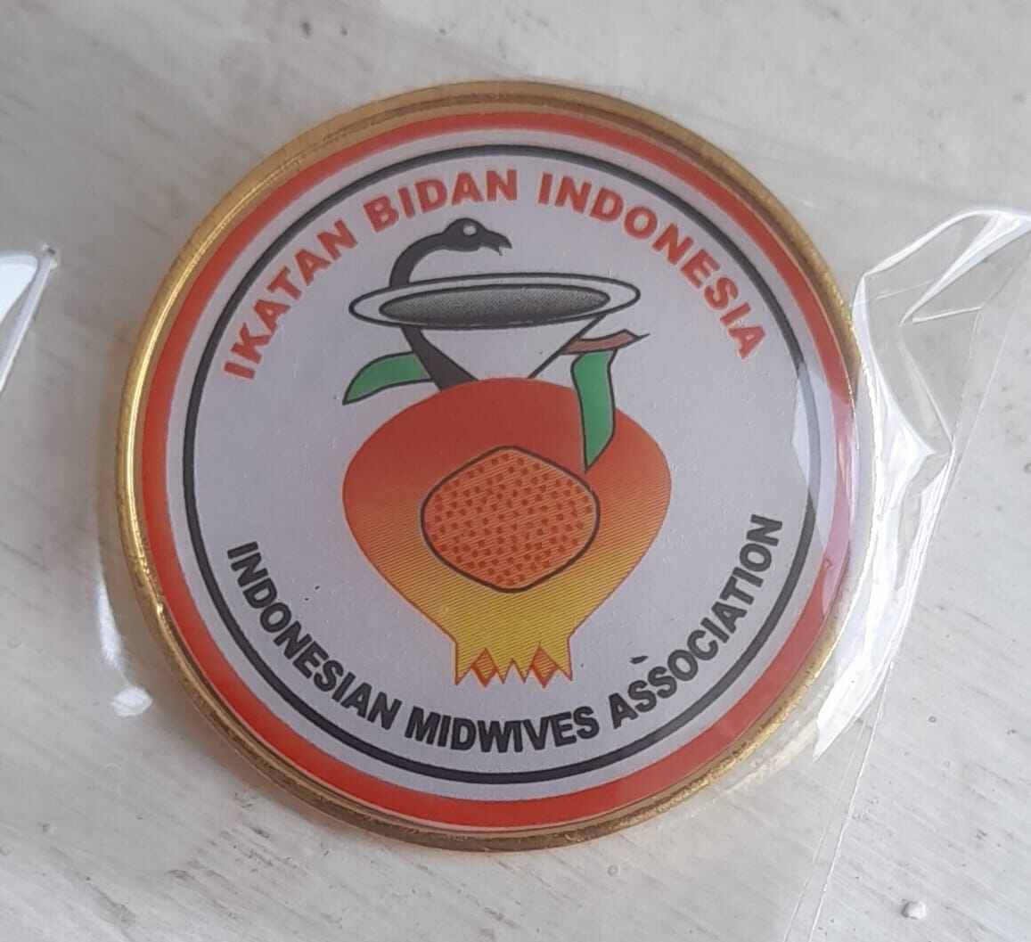 pin IBI ( ikatan bidan indonesia ) logo baru | Lazada Indonesia