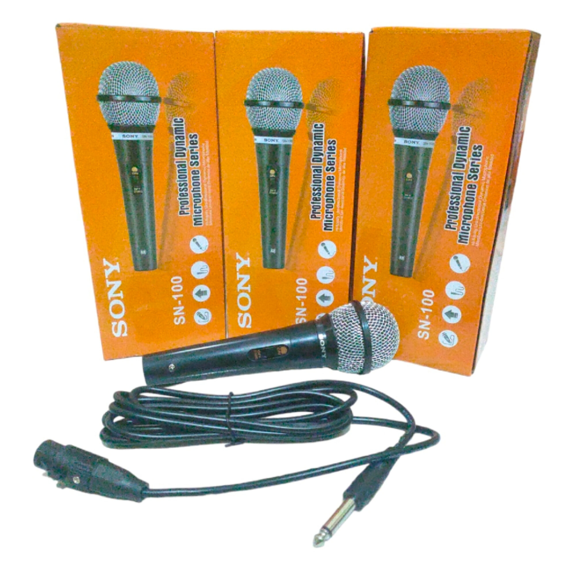 Mic kabel mik murah atau microphone karaoke mikrofon SONY SN-100 ...