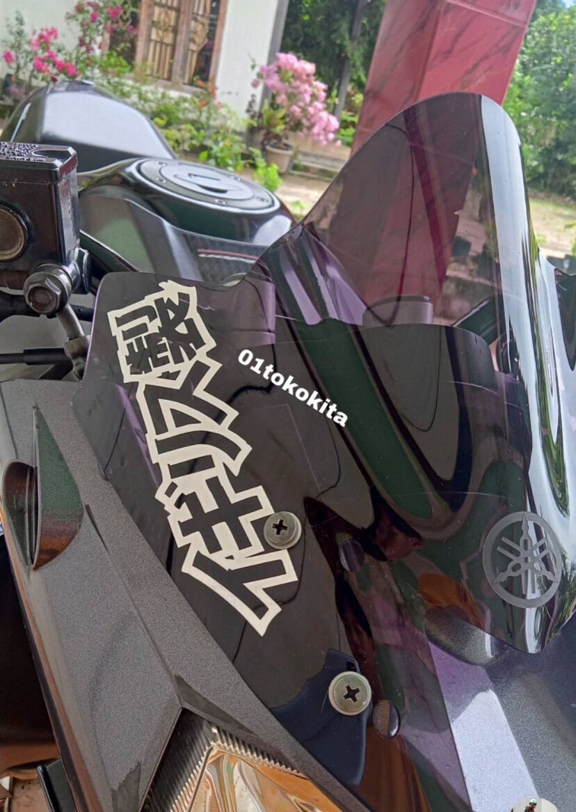 Stiker cutting kanji jepang sticker cutting huruf jepun stikerr ...