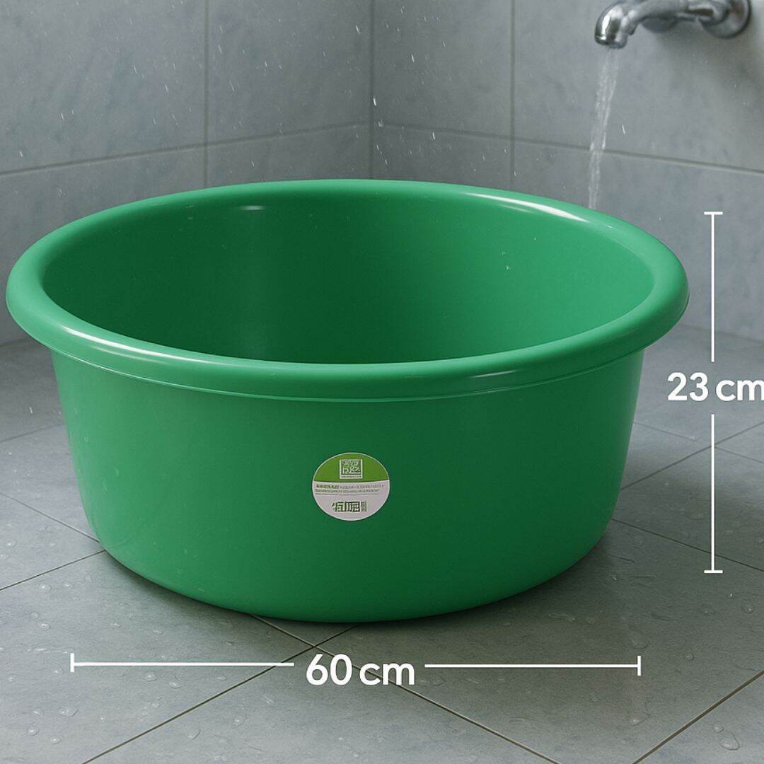 Baskom Bulat Jumbo 50 Liter Bak Air Kamar Mandi Bak Jumbo Bak Cuci ...