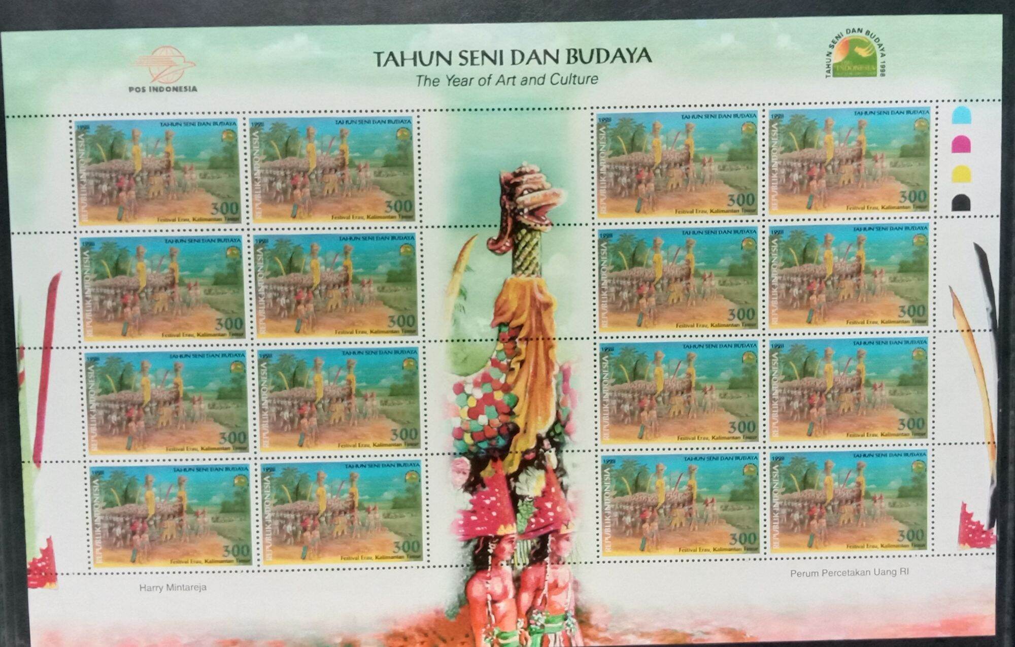 perangko Indonesia selembar | Lazada Indonesia