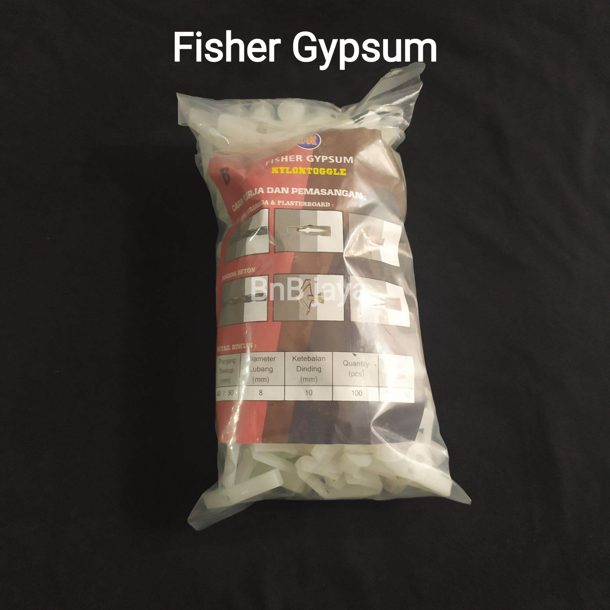Fisher Gypsum isi 100 Pc Per Bks | Lazada Indonesia