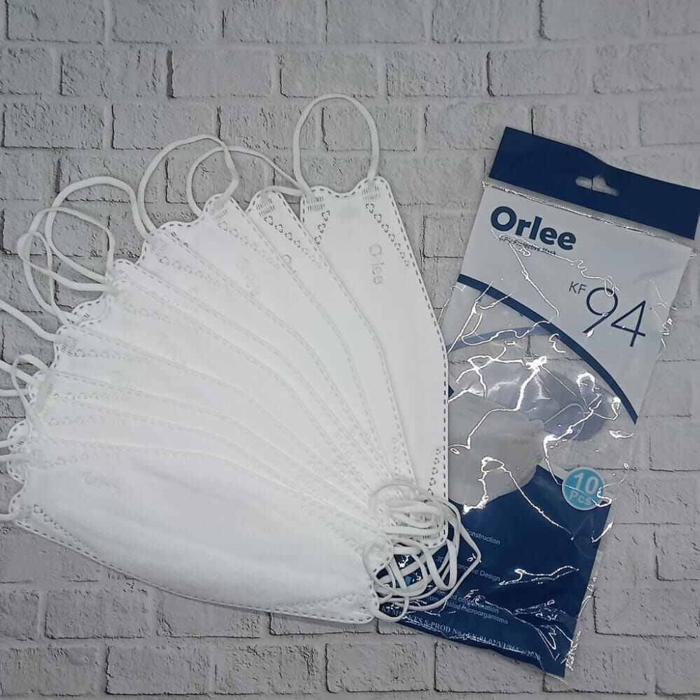 Masker KF94 Orlee/4 ply/6 warna/tebal/original KEMENKES RI | Lazada ...
