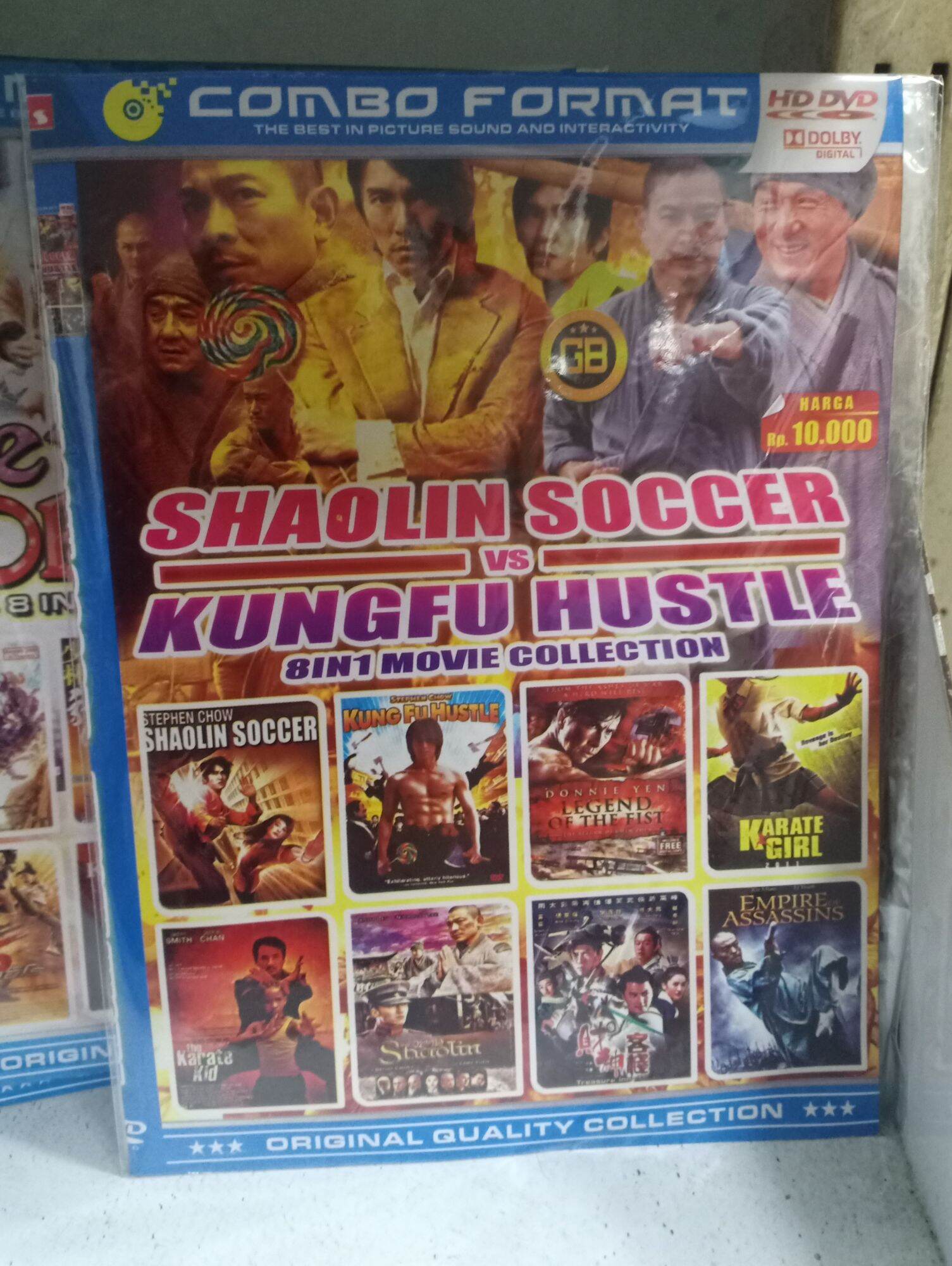 DVD FILM COLLECTION CHINESE ACTION : SHAOLIN SOCCER VS KUNGFU HUSTLE ...