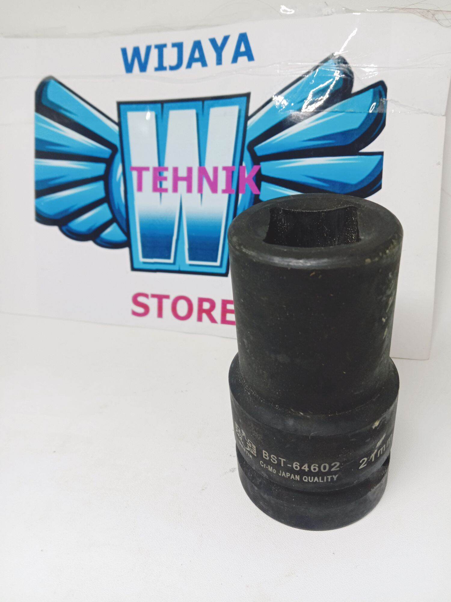 mata impact 1" For truk ukuran 21 mm Segi empat Merk Bestir Japan ...